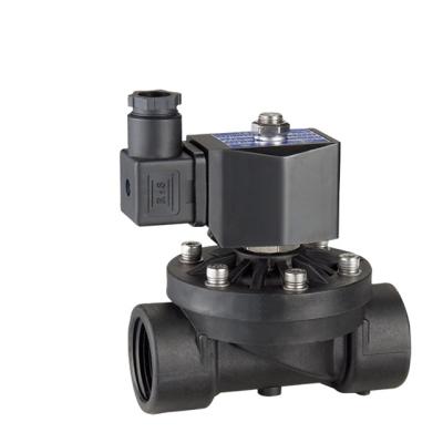 중국 1인치 플라스틱 솔레노이드 워터 밸브 AC220V IP65 3년 보증 판매용