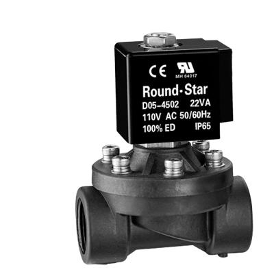 중국 UL 인증 다이어프램 솔레노이드 밸브 1/2-1 인치 AC220V DC24V 판매용