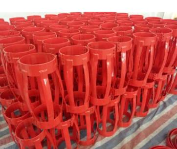 China Welded Casing Bow Spring Centralizer For Drilling Handling for sale