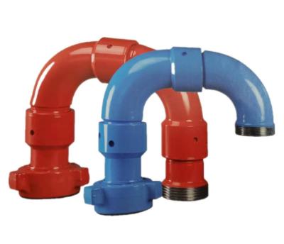 China High Pressure Swivel Joint Oilfield Wellhead Equipment Chicksan Active Elbow for sale