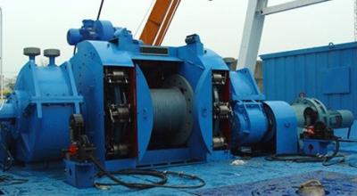 China Max. Pulling Fast-Line 80KN Drilling Rig Drawworks 22mm Wire Rope Diameter 210KW Rated Input Power for sale