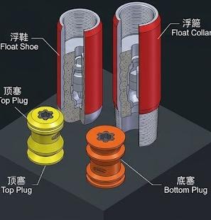 China Float Shoe and Float Collar with Anti Rotation Flower Petal Structure for High Temperature Resistance and Good Sealing in Cementing Operations for sale