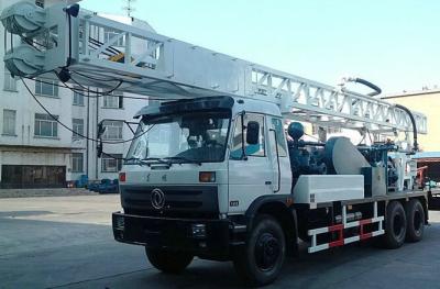 Cina Piattaforma di produzione montata camion di Crane Chassis 400m dello speciale di CHANG'AN 8x4 in vendita