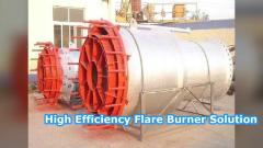 Elevated Flare Burner High Efficiency Waste Gas Solution