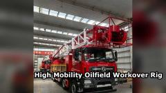 TJ Series Truck Mounted Workover Rig for Oil Well Repair
