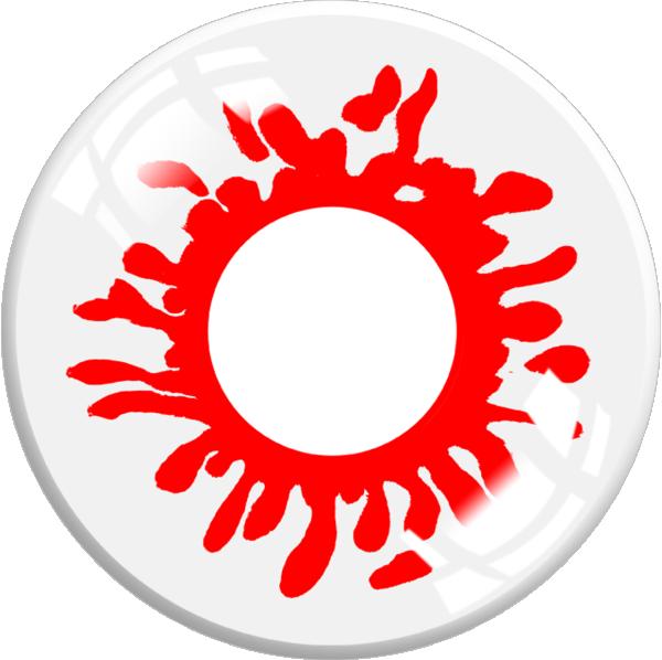 Quality 40% Water Content Red Demon Contacts Practical Millcreek Lenses Easy To Replace for sale