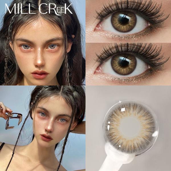 Quality 14mm Diameter Monthly Colored Contact Lenses With High Oxygen Permeability for sale