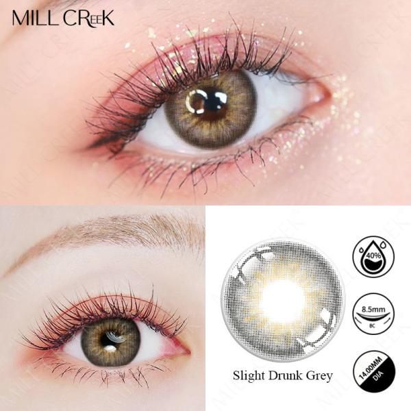 Quality Prescription Colored Single Day Contact Lenses Daily Soft Contacts 14mm Diameter for sale