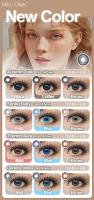 Quality Soft 2 Pieces Yearly Disposable Color Contact Lenses Yearly Prescription Contact for sale