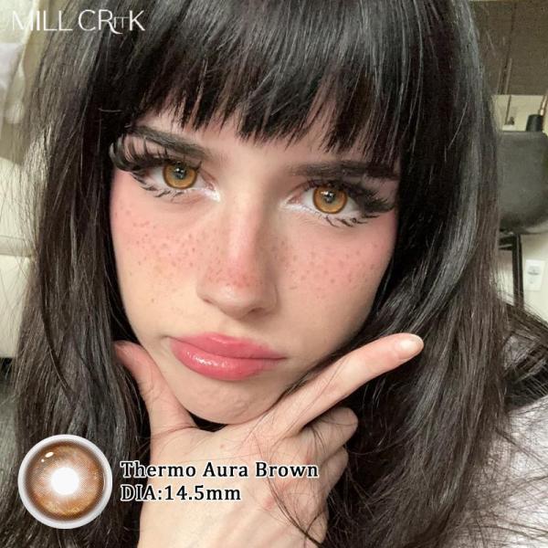Quality Soft 2 Pieces Yearly Disposable Color Contact Lenses Yearly Prescription Contact for sale