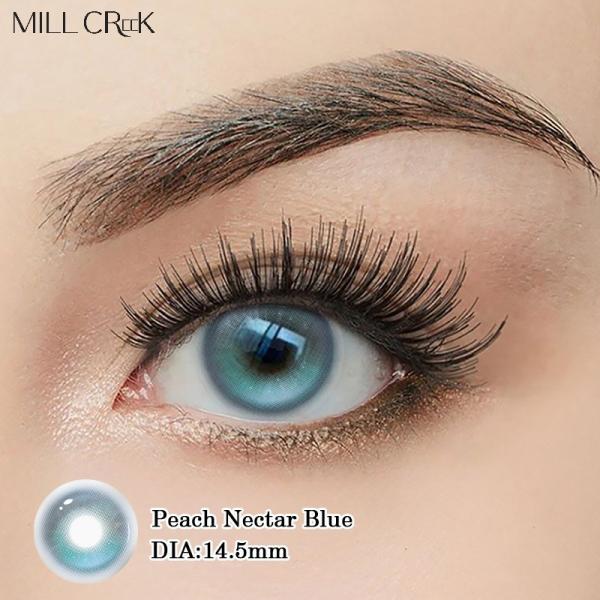 Quality 14.5mm Diameter Daily Contact Lenses Peach Nectar Millcreek Lenses With HEMA for sale