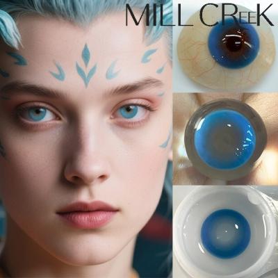China Hydrogel Cosplay Contact Lenses 8.5mm Base Curve High Precision Millcreek Lenses for sale