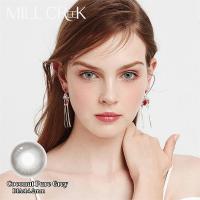 Quality Grey 14.2mm Diameter Monthly Colored Contact Lenses 38% Water Content for sale
