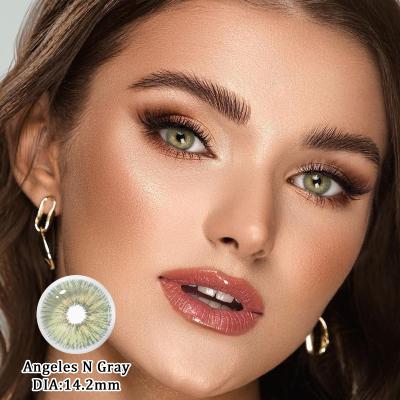 China 14.2mm Gray Yearly Contact Lenses with 40% Water for sale