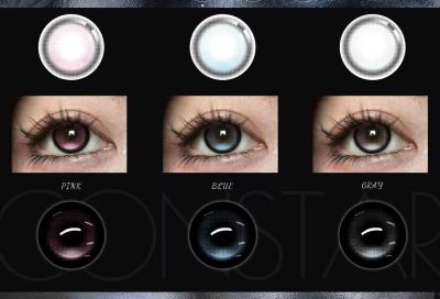 China Mill Creek Highlight Collection Soft Yearly Disposable Colored Contact Lenses for sale
