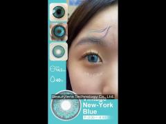 brown green blue cosmetic contact lenses 8.5mm base curve 14.2mm diameter