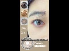 annual cosmetic contact lenses 8.5mm base curve 38% water content for makeup