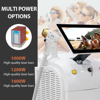 Cina Macchina 1200W 1600W del platino del ghiaccio di Israel Laser Hair Removal Soprano del laser a diodi in vendita