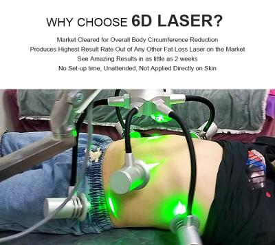 Cina Macchina di congelamento grassa 2 del laser Cryo Coolsculpting di perdita 6D di Wieght in 1 in vendita