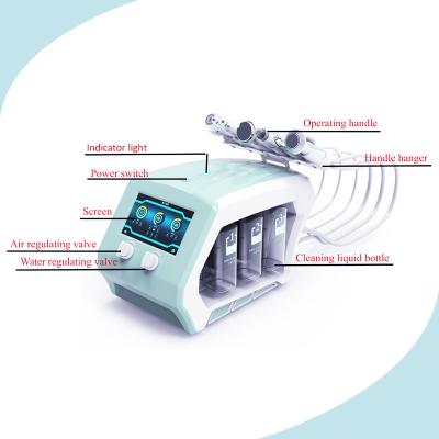 Cina 8 multifunzionali in 1 macchina facciale 200w di bellezza della bolla dell'ossigeno di Hydrafacial in vendita