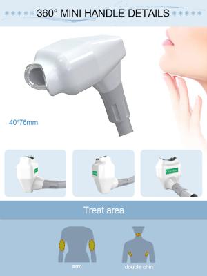 Cina 360 gradi Cryolipolysis che si raffredda scolpendo macchina 1600W in vendita