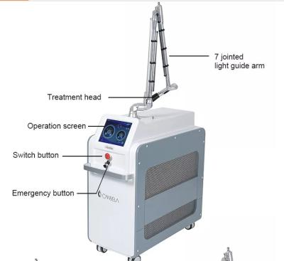 Cina il laser di picosecondo della talpa 755nm lavora la rimozione a macchina della lentiggine del laser di CO2 in vendita
