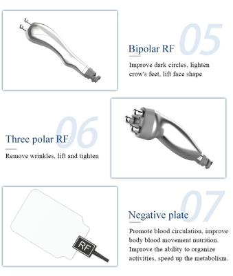 China Fat Freezing 6 In 1 Multifunction Monopolar V49 Skin Tightening Machine for sale