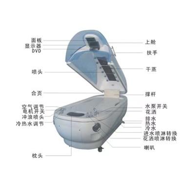 Cina Corpo che dimagrisce l'OEM del letto di idromassaggio di idroterapia del vapore saturo in vendita