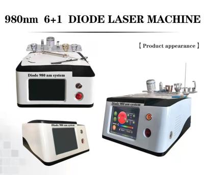 Cina accoppiamento a fibra ottica dell'OEM della macchina della vena del ragno del laser a diodi di 60W 980nm in vendita