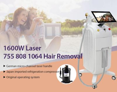 Cina macchina 150J/Cm2 di depilazione del laser a diodi di 808nm 755nm 1064nm 4D in vendita