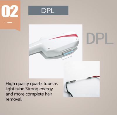 Cina Macchina facciale multifunzionale 8*40mm del laser di depilazione del laser di DPL Elight 10*50mm in vendita