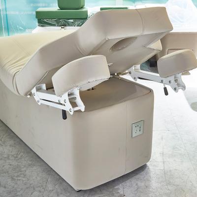 Cina Il massaggio di bellezza del salone inserisce il cuoio elettrico dell'unità di elaborazione della mobilia con il foro in vendita