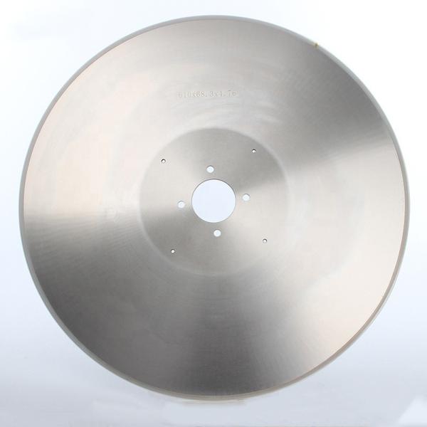 Quality High Chrome Tool Steel Log Saw Blades For Toilet Tissue Converting Tissue Saw for sale