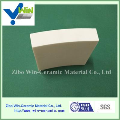 China High alumina ceramic lining tile for ball mill for sale