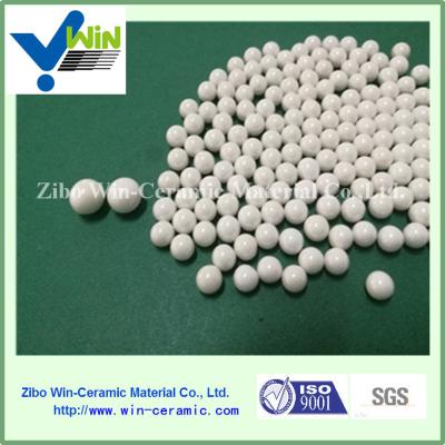 China High grinding efficiency white zirconia ceramic grinding ball used on mill machine for sale