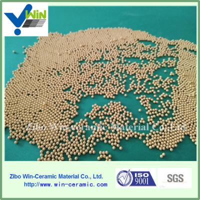 China Yellow Ce-TZP Ceria Stabilized Zirconium Abrasive Beads for sale