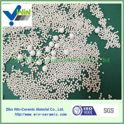 China Zirconium/zircon silicate beads by Zibo win ceramic for sale