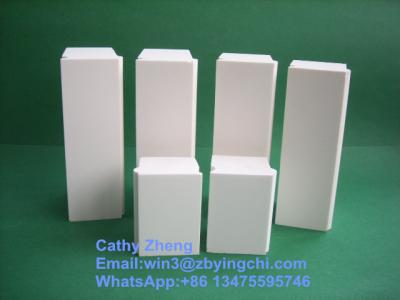 China High density industrial alumina ceramic brick by Chinese manufacturer for sale