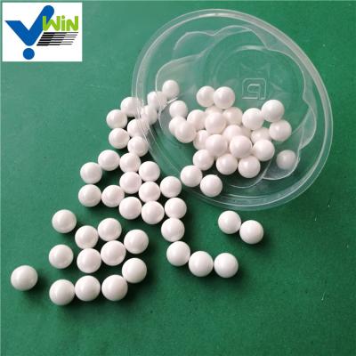 China Wear resistance white zirconia ceramic grinding ball as mill grinding media for sale