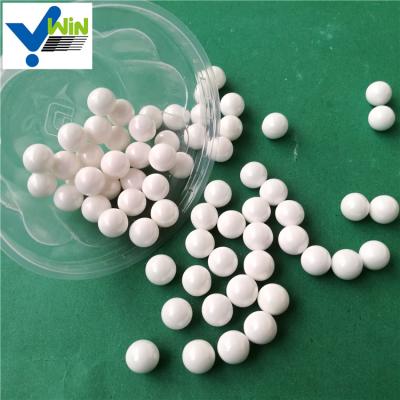 China High precision white zirconia ceramic grinding ball as mill grinding media for sale
