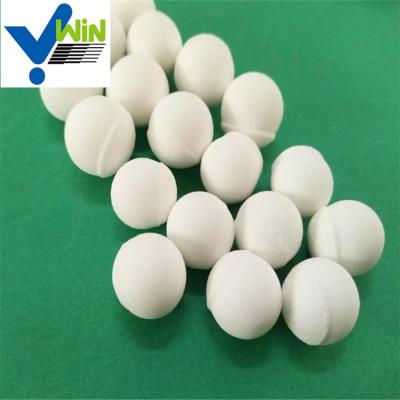 China Large strength al2o3 alumina ceramic ball as ball mill grinding media for sale