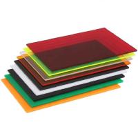 China Cast Crystal PMMA Solid Plexiglass Acrylic Sheet Thick Customized for sale