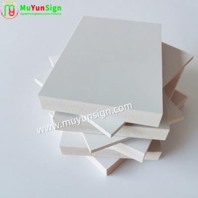 China Multi Color PVC Foam Board Lightweight Matte Finish PVC Rigid Sheet for sale