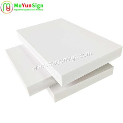China Large Scale PVC Free Foam Board For Advertising / Signage Printing Sheets for sale