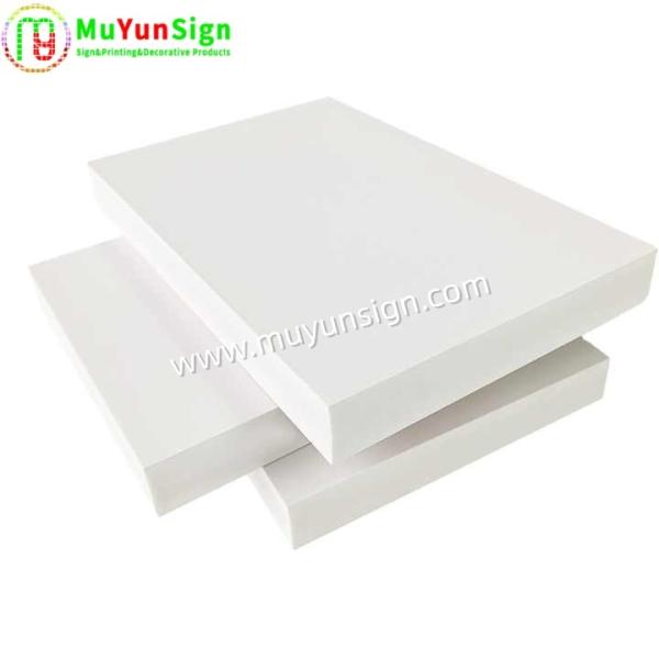 Quality Large Scale PVC Free Foam Board For Advertising / Signage Printing Sheets for sale