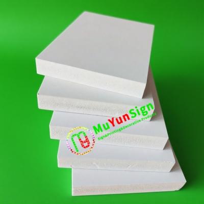 China Sintra PVC Foam Board Glossy Surface Large Scale For Exhibits for sale