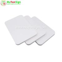 China High Density Pvc Hard Board Multiple Thickness White Black Glossy Surface for sale