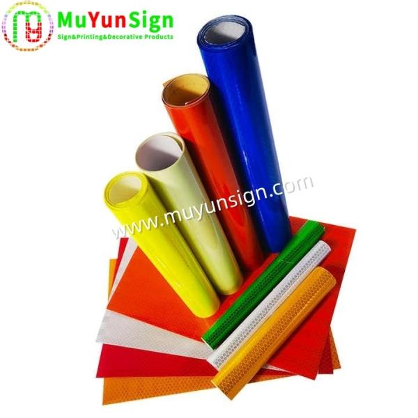 Quality Diamond Warning Reflective Sheeting For Highway / City Road Traffic Sign for sale
