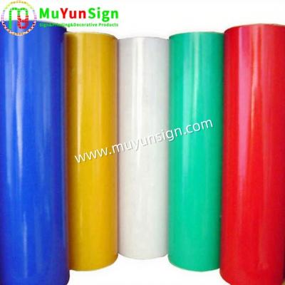 China Engineering Self Adhesive Pet Reflective Film For Outdoor Traffic Warning Signs for sale