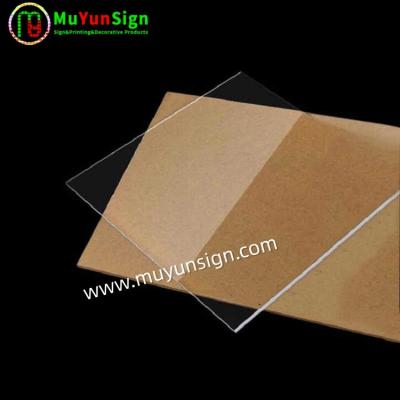 China Clear Crystal PMMA Acrylic Perspex Sheets Craft Paper Covering For Cupboards for sale